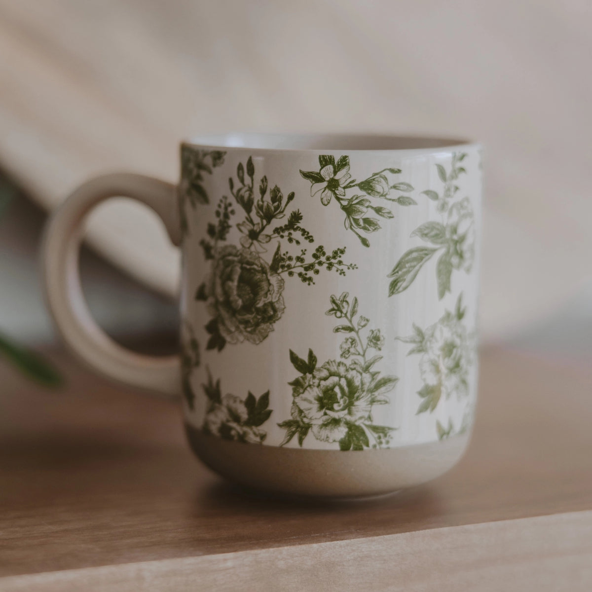 Mug de fleuri souffle de mousse – Lainamouree
